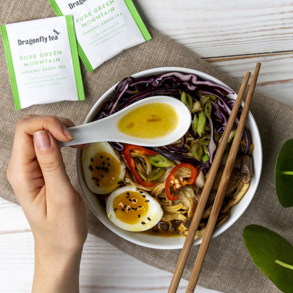 Green Tea Ramen – Dragonfly Tea