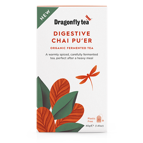 Digestive Chai Organic Pu'er Tea Bags – Dragonfly Tea