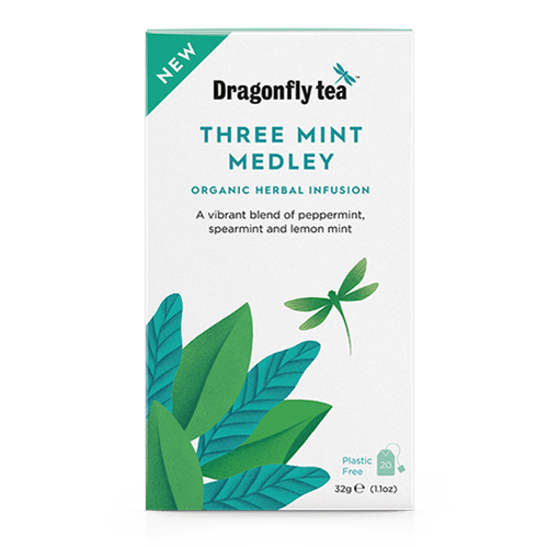 Three Mint Medley Tea Bags – Dragonfly Tea
