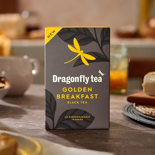 Golden Breakfast Tea Bags – Dragonfly Tea
